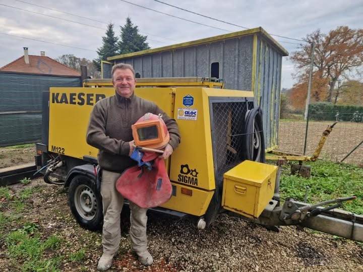 sablage charpente Granville - Billebault